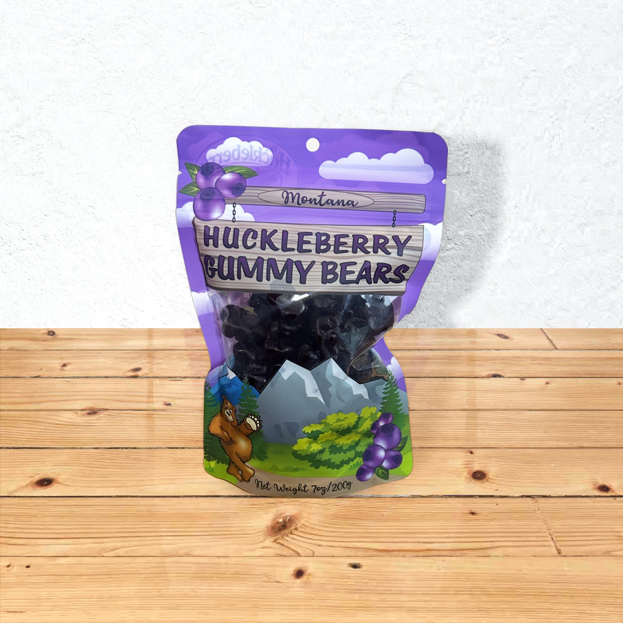 Huckleberry Gummy Bears | BUTTE STUFF