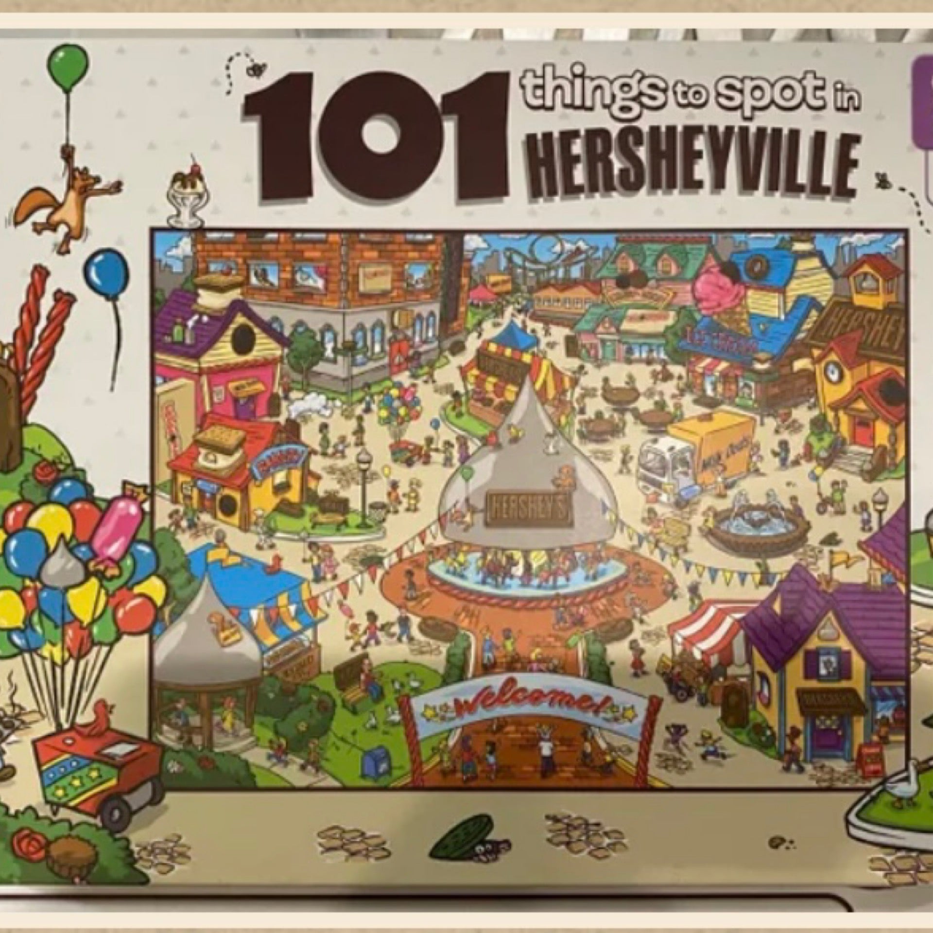 Hershey 101 Things To Spot Puzzle | BUTTE STUFF