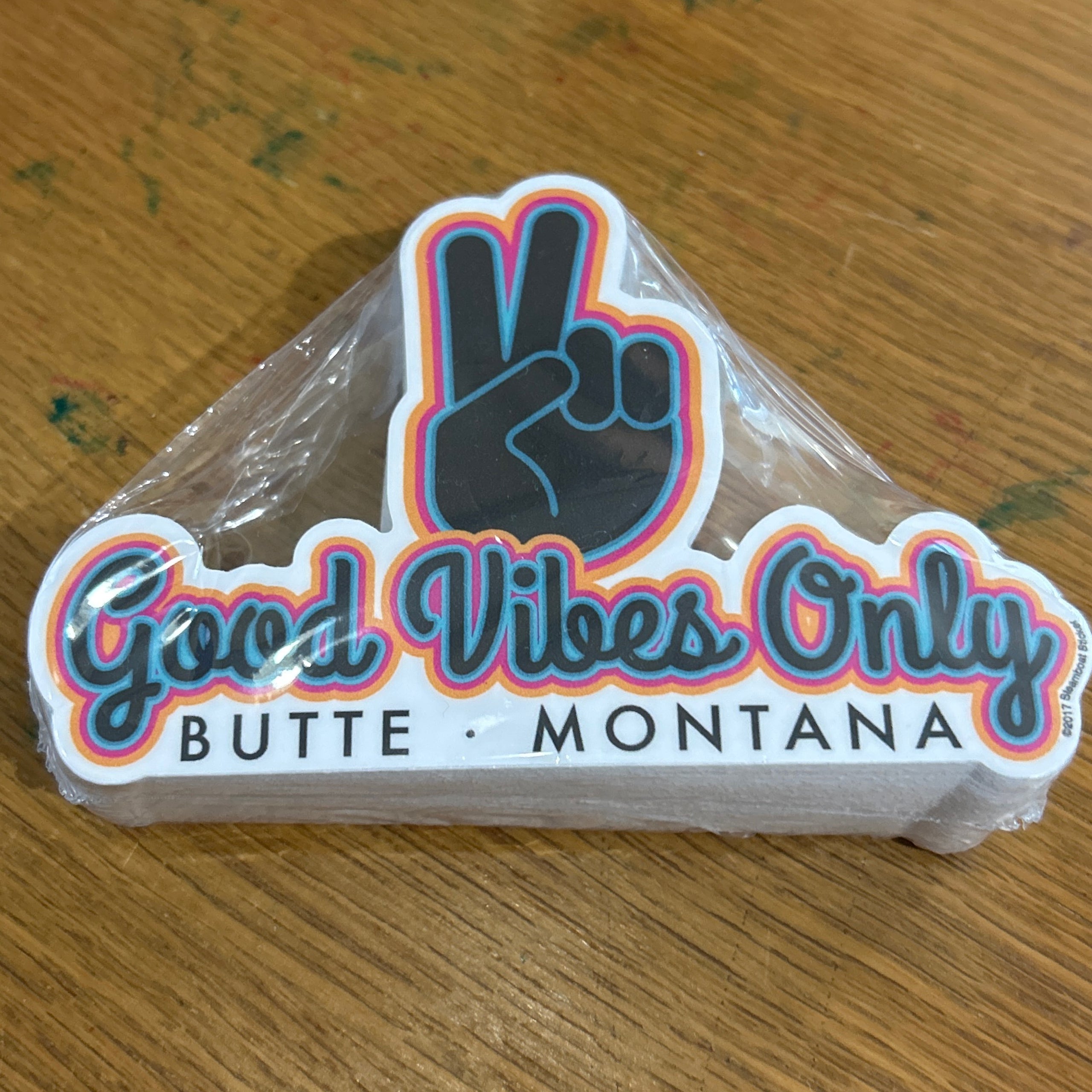 Good Vibes Only Sticker | BUTTE STUFF
